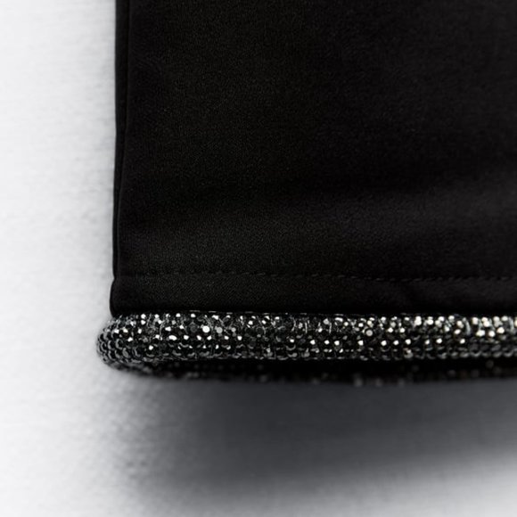 Zara | Shorts | Zara Rhinestone Skort | Poshmark